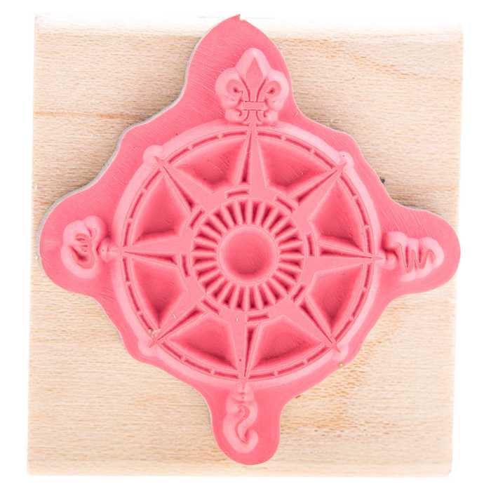 Vintage Compass Rubber Stamp | Hobby Lobby | 627679